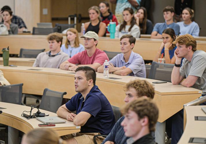 James, Thomas Duff address business students at Ole Miss | Local News ...