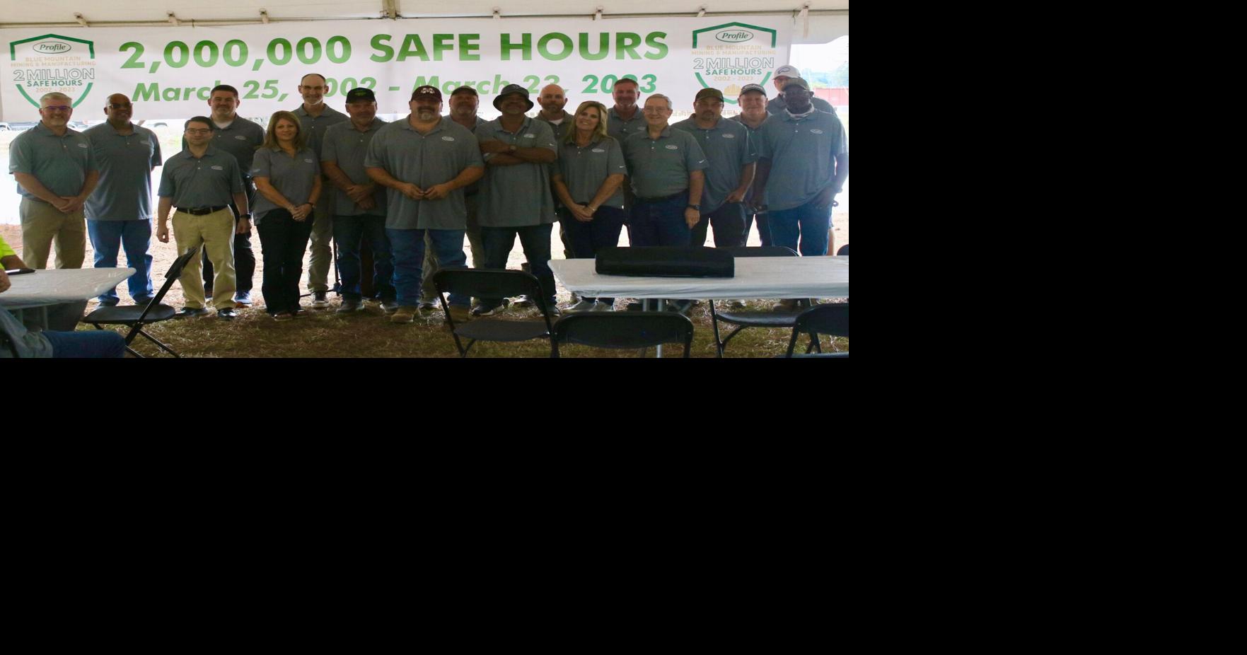Profile Products’ Blue Mountain plant celebrates two million safe hours ...