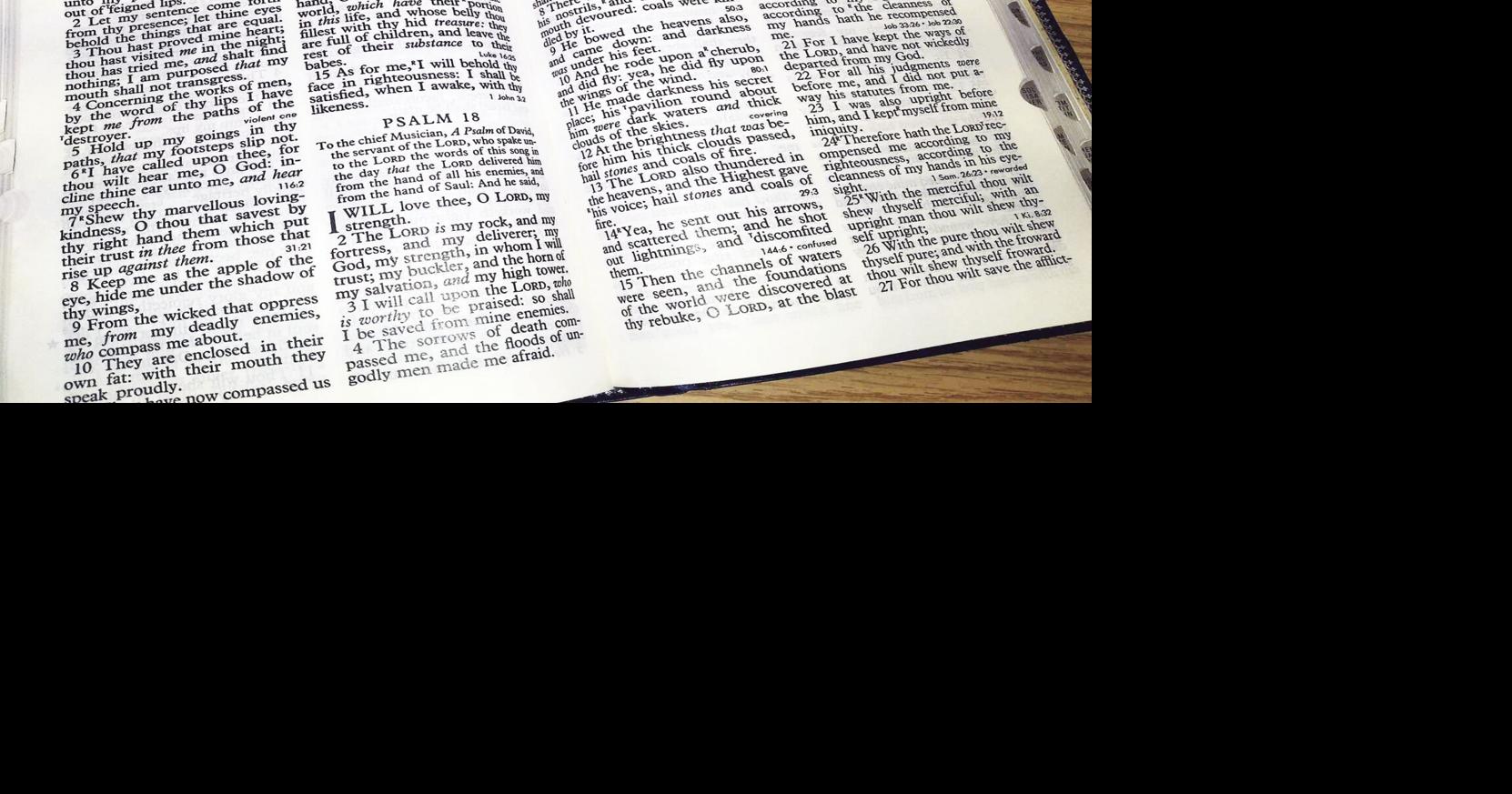 Three Psalms to encourage you as the year winds down | Pontotoc ...