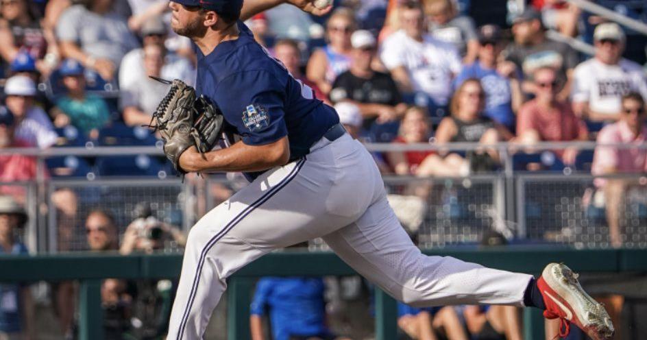 Dylan DeLucia's gem leads Ole Miss past Auburn in College World Series ...