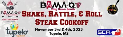 Tupelo to host inaugural Shake, Rattle, & Roll Steak Cookoff in ...
