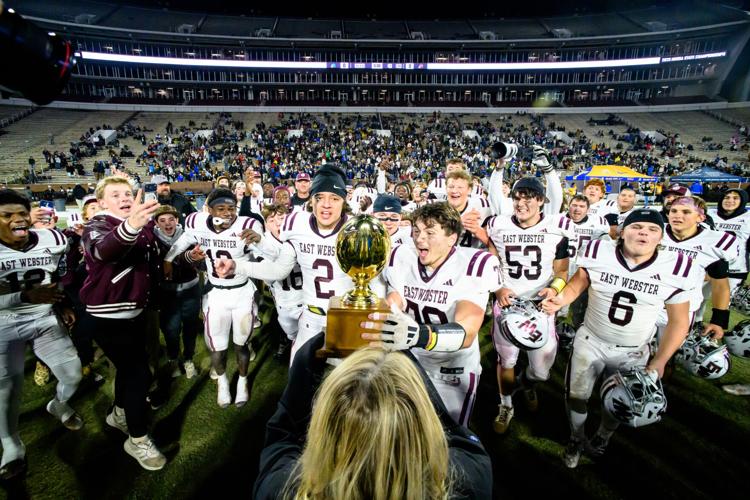 East Webster takes home first state football championship | High school ...