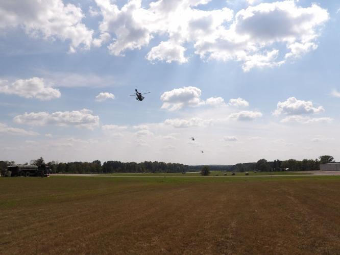 96th Aviation Support Battalion utilizes Ripley Airport for operations ...