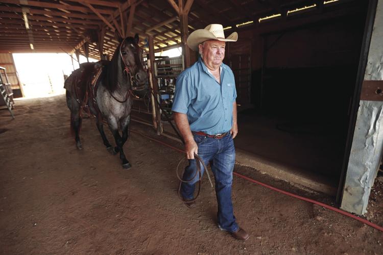 Extreme cowboy racer Vaudry Edge travels the South for competitions ...