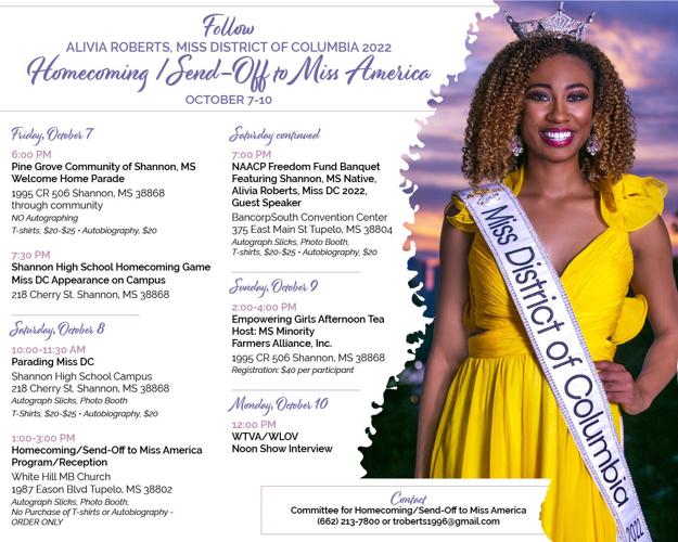 Miss Washington, D.C., Shannon native returns home for homecoming ...