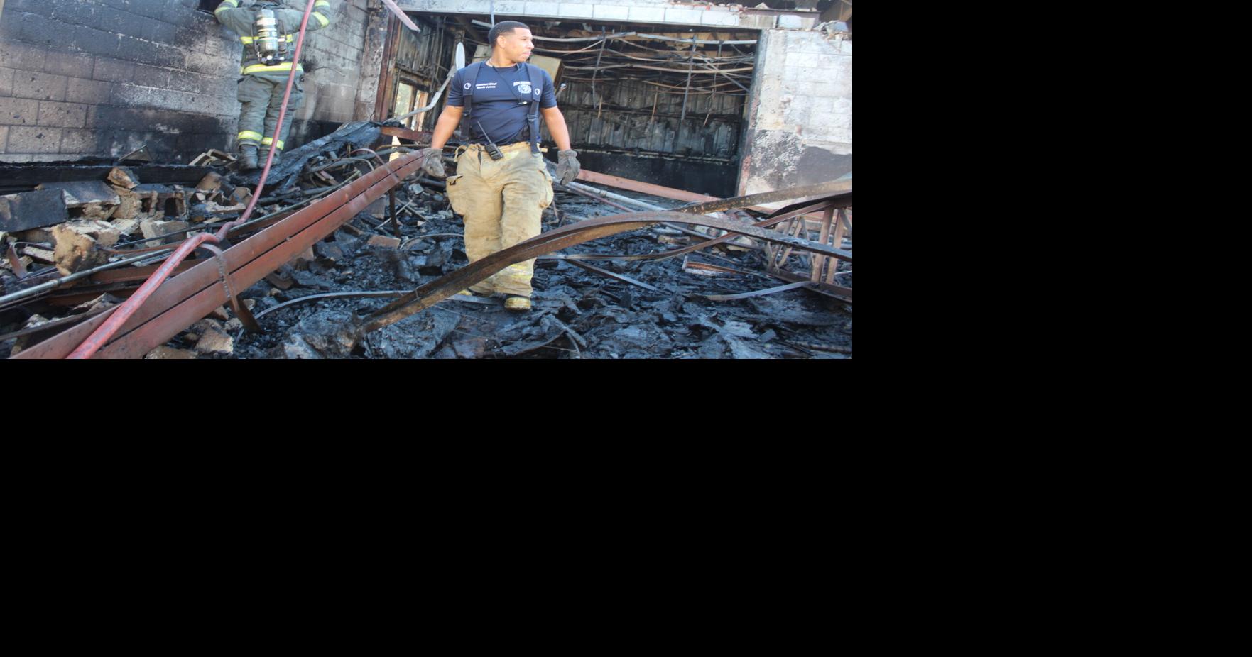 Fire destroys former grocery store location | News | djournal.com