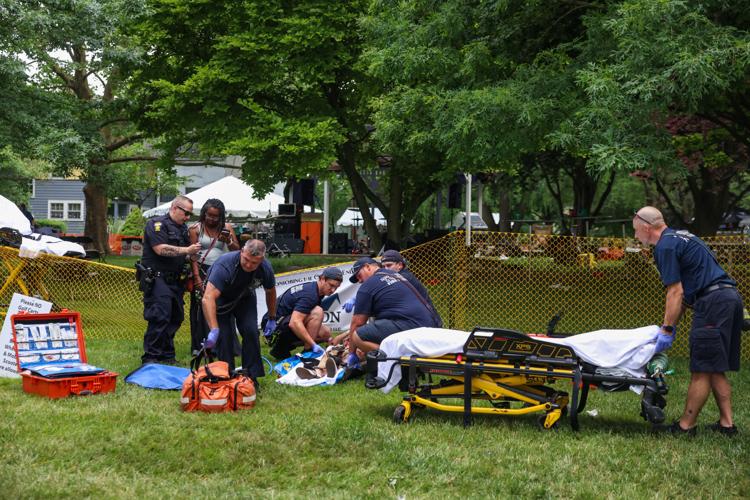 At least 12 people shot at an Ohio street festival and suspects remain ...