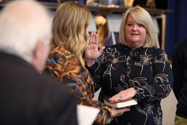 Amy Tate sworn in as Tupelo Public School District trustee | Education ...