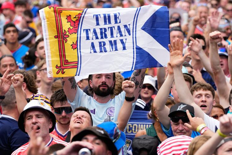 Scotland’s Tartan Army brings World Cup party from Boston to Miami, in ...