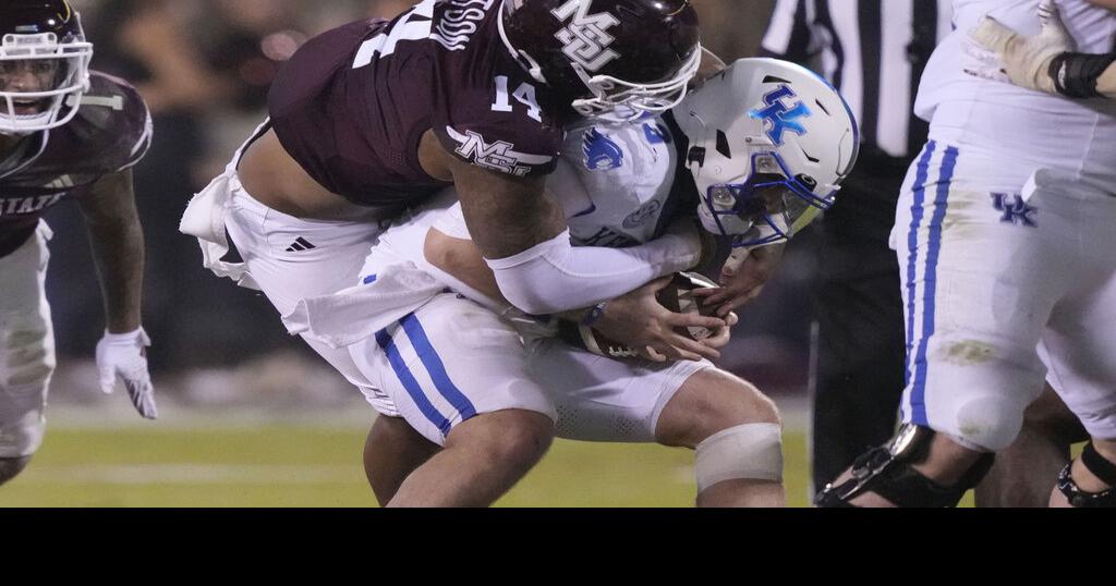 Moments that mattered in Mississippi State’s 24-3 loss to Kentucky ...
