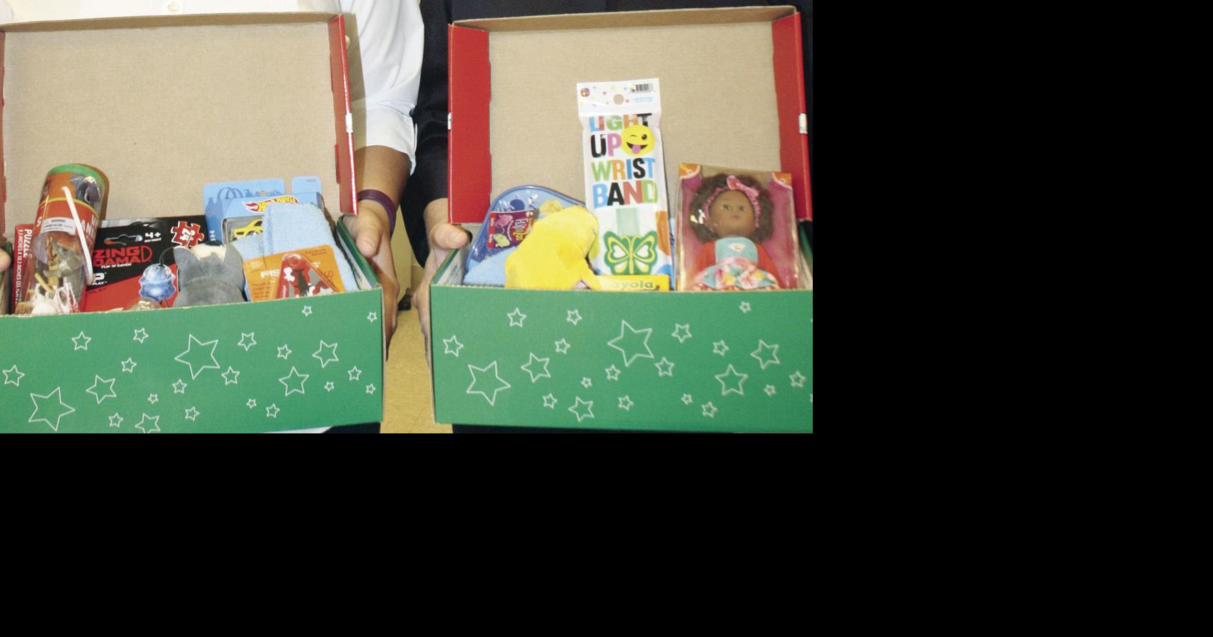 Operation Christmas Child shoebox collection week underway | Pontotoc ...
