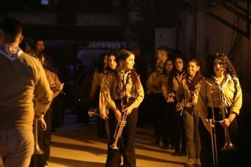 Festive lights, security tight for Christmas in Damascus | News ...