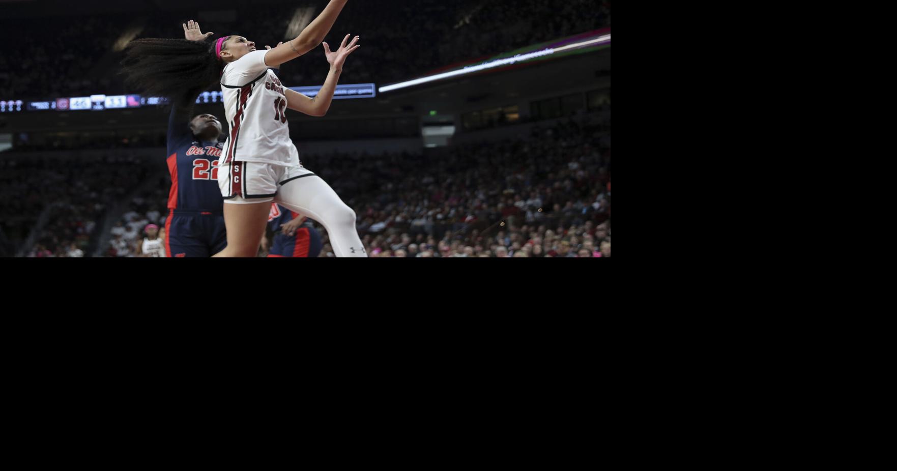 Top-ranked South Carolina too much to handle in second half vs. Ole ...