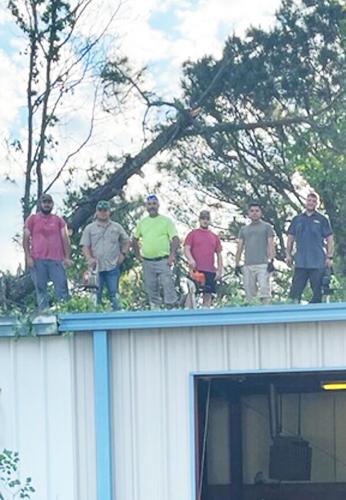 East Union VFD Station 1 awaits repairs after felled trees damage ...