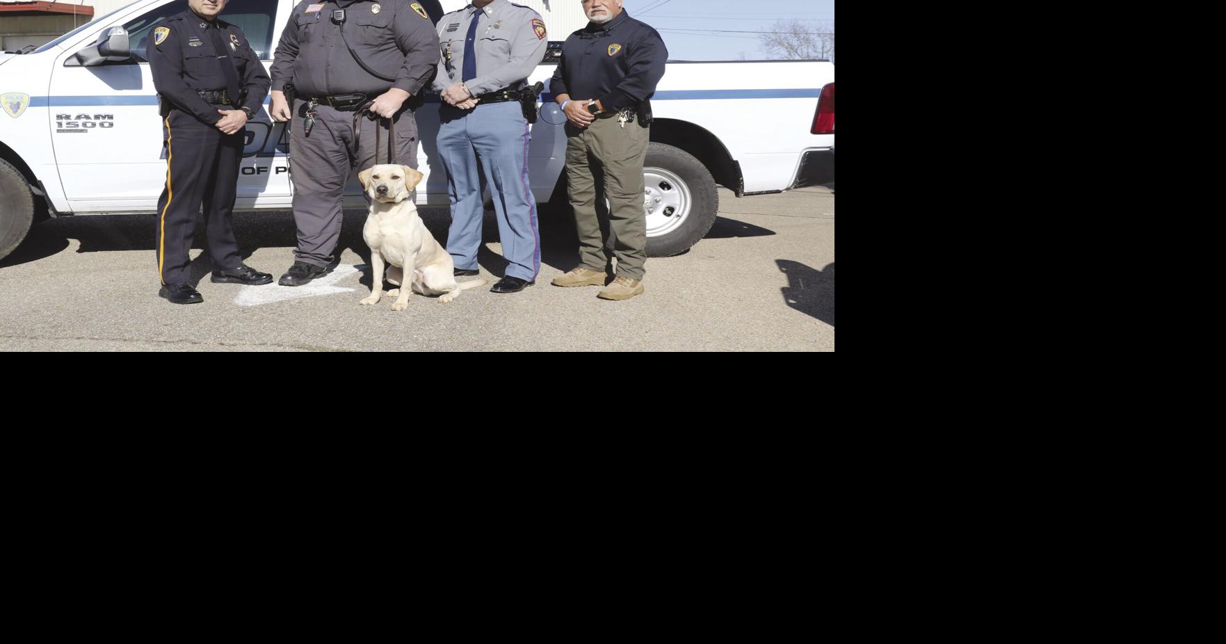 MHP Master Sergeant Phillip Mitchell donates drug dog to police ...