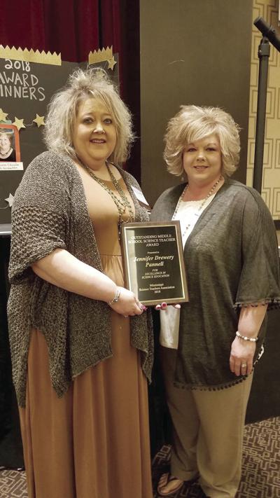 Pannell receives state outstanding teacher award | New Albany Gazette ...