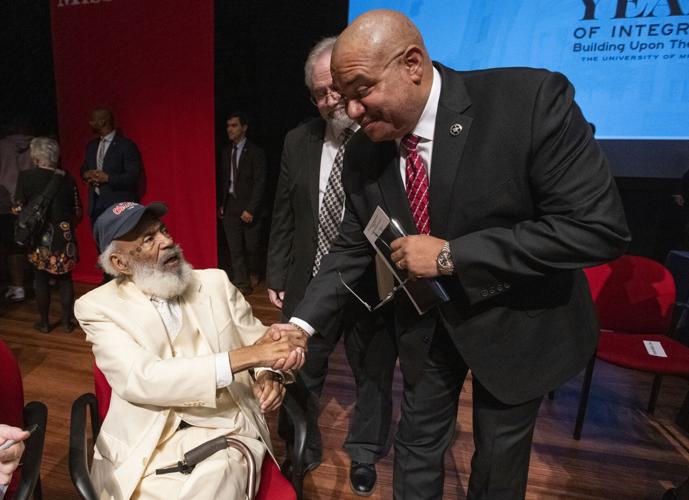James Meredith honored as Ole Miss celebrates 60 years of integration ...