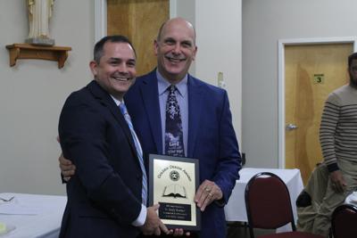 Rinehart presented with Exchange Club Award | Chickasaw Journal ...
