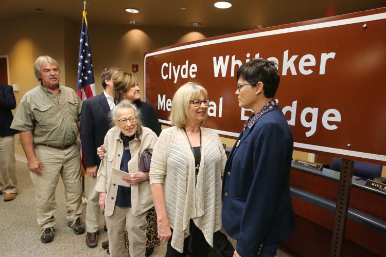 Bridge dedicated to memory of Clyde Whitaker | Local News | djournal.com