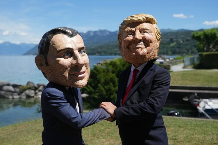 Thousands hold G7 protest in Geneva as leaders prepare to hold summit ...