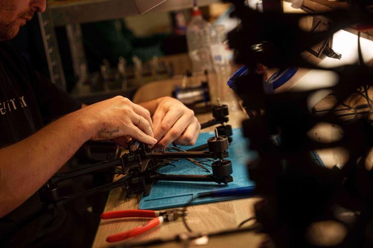 Ukraine deploys low-cost drones to counter Russian attacks, in photos ...