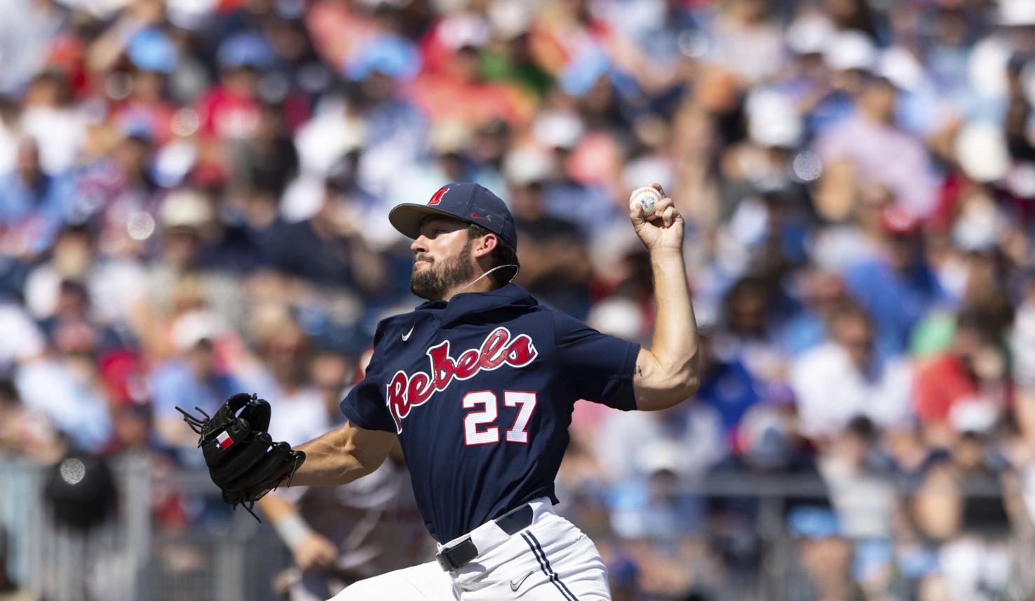 Ole Miss pitcher John Gaddis thought his college career might have ...