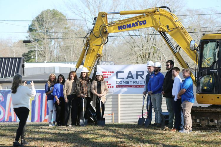 Saltillo breaks ground on new downtown farmers market | News | djournal.com