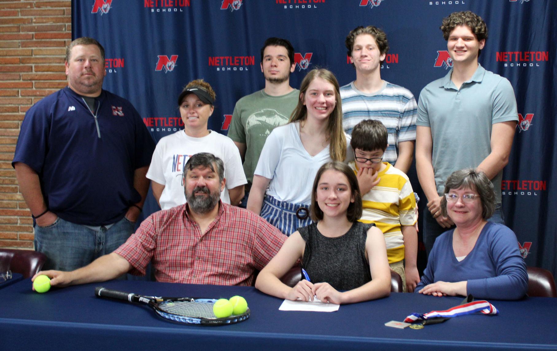 Nettleton’s Housley signs with Jones College tennis | Sports | djournal.com
