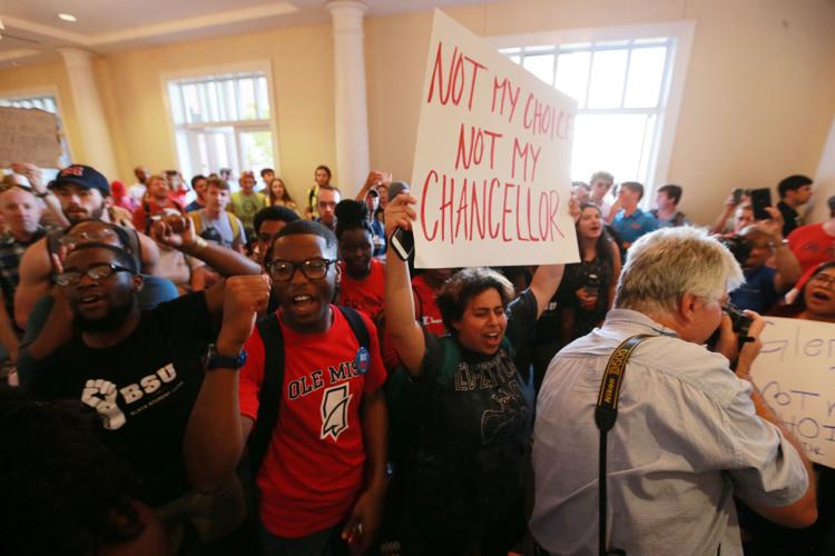 Chancellor choice results in protest at Ole Miss | News | djournal.com