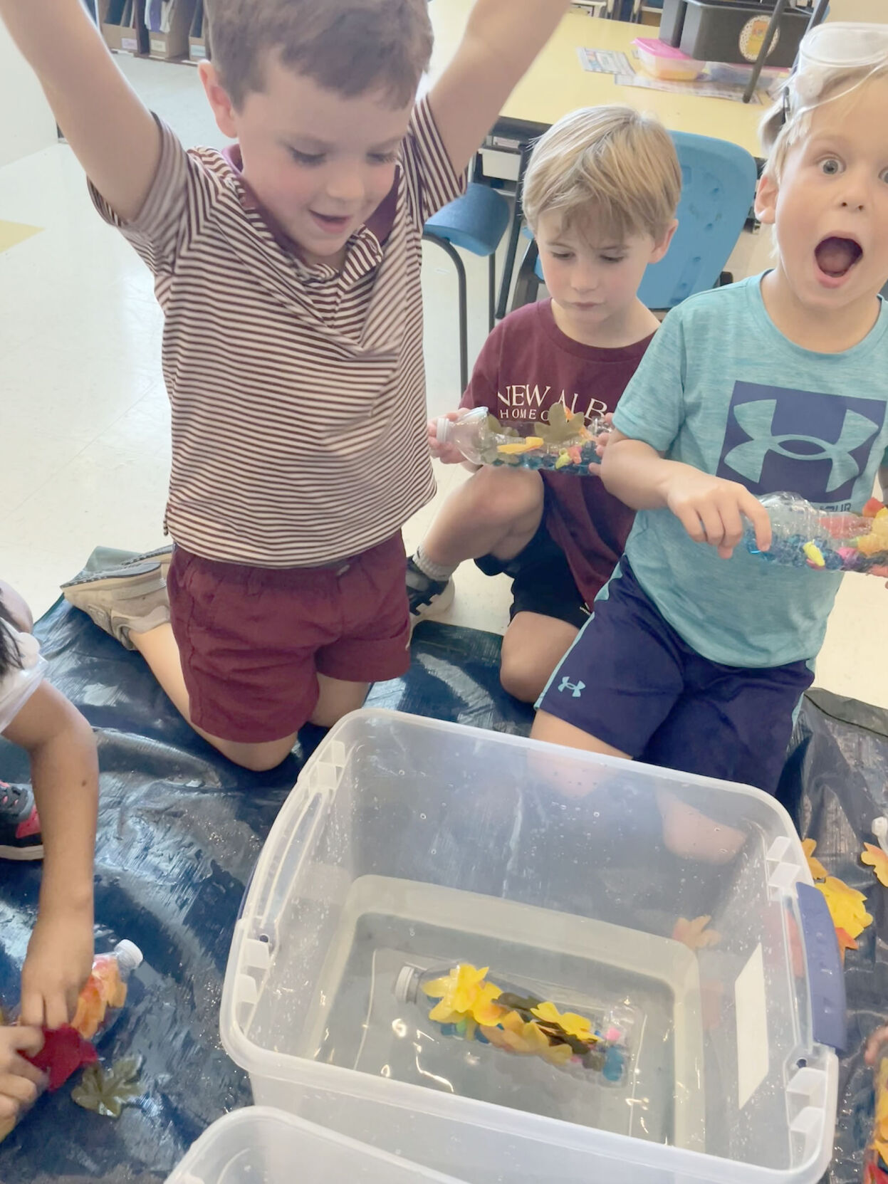 Kindergarten students try to build unsinkable boats | New Albany ...