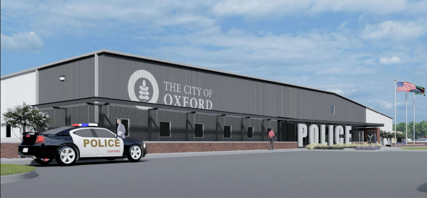 Construction on schedule for new Oxford Police Department | Crime & Law ...