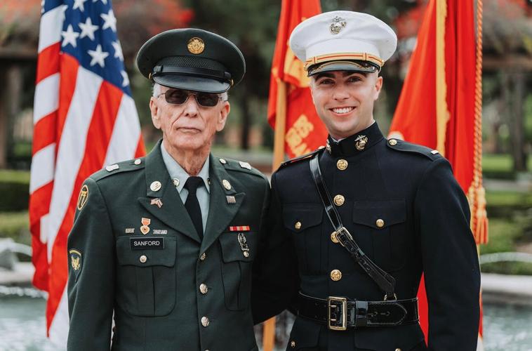 Sanford participates in Dominic Pastorelle's 'First Salute Ceremony ...