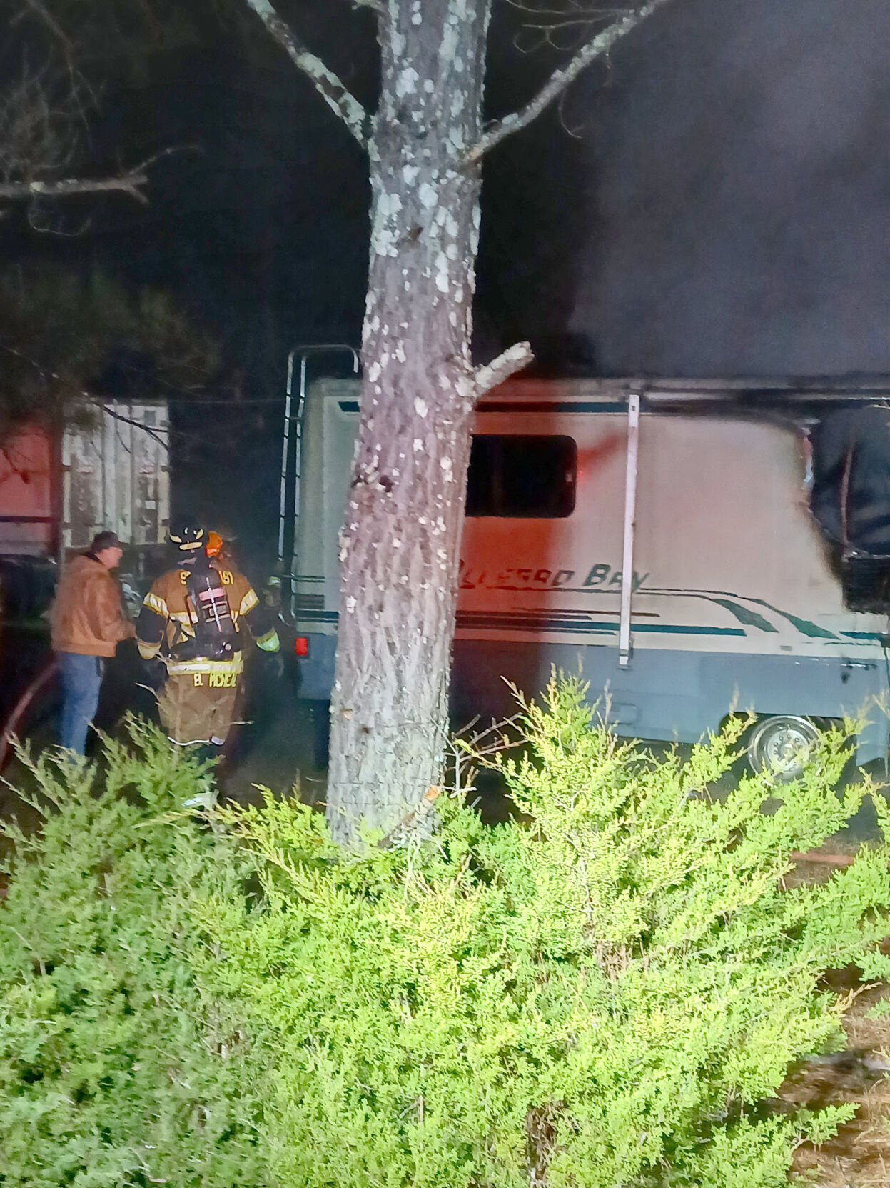 No injuries reported after fire destroyed RV | New Albany Gazette ...