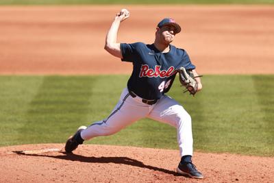Dylan DeLucia delivers clutch pitching performance as Ole Miss wins ...