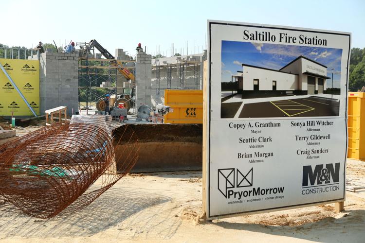 Saltillo fire station on schedule for November opening | Crime & Law Enforcement | djournal.com