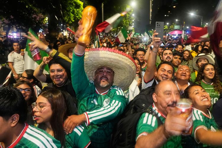 Priced out of World Cup games, Mexican fans take celebrations into ...