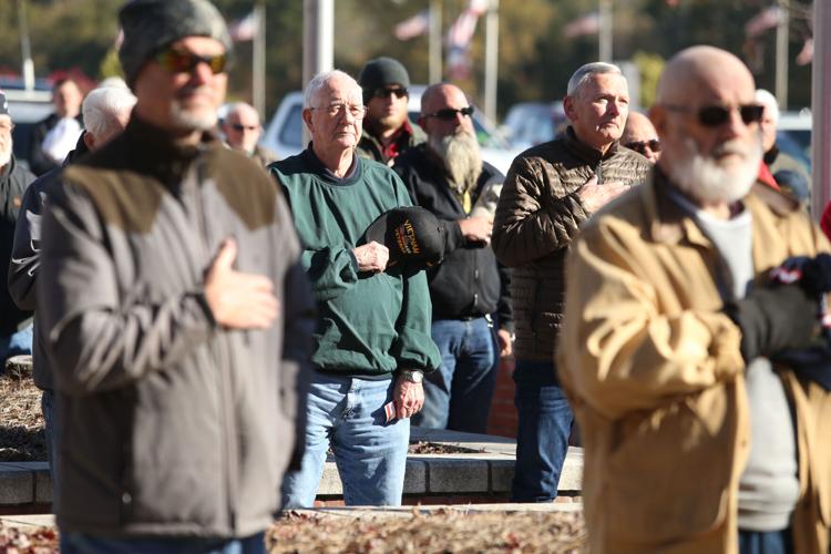 Maj. Gen. Marcia Anderson speaks during Tupelo's annual Veterans Day ...