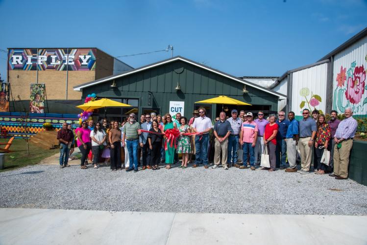 Ripley Main Street cuts ribbon on The Cut-Off, with an eye towards ...