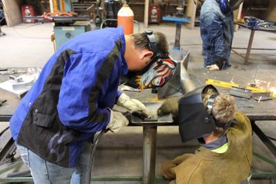 Monroe County CTC welding students rehabilitate stools for iconic Amory ...