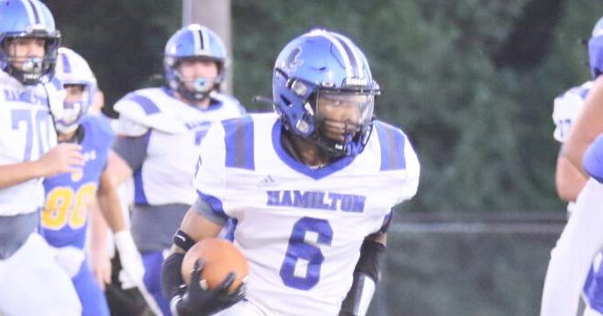 Hamilton utilizes variety of weapons to down Hatley | High school ...