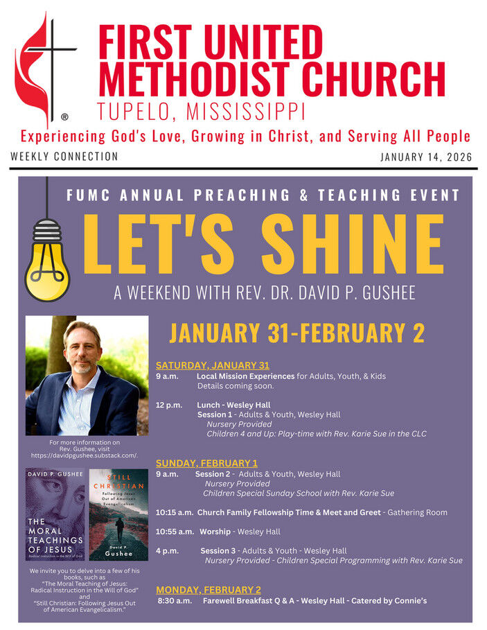 First United Methodist Church hosts weekend event, community invited ...