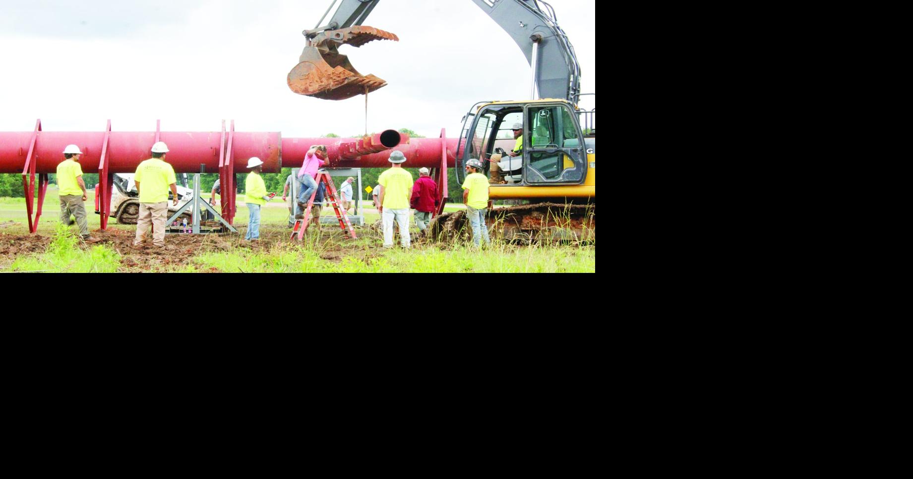 On site cross construction begins | News | djournal.com