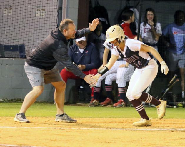 Lady Noles light up the plate during last regular season game against ...
