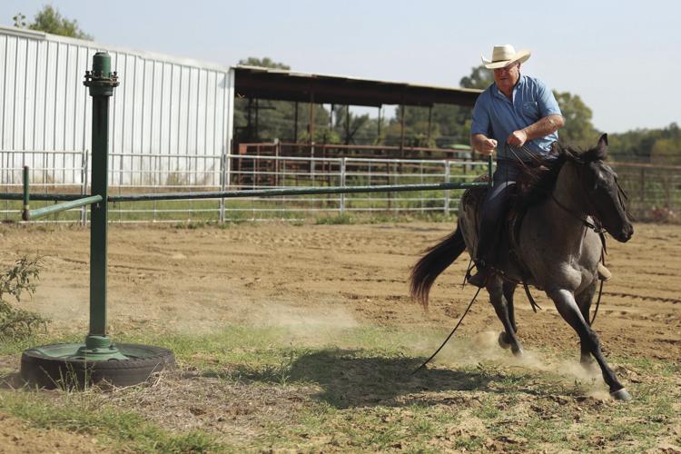 Extreme cowboy racer Vaudry Edge travels the South for competitions ...