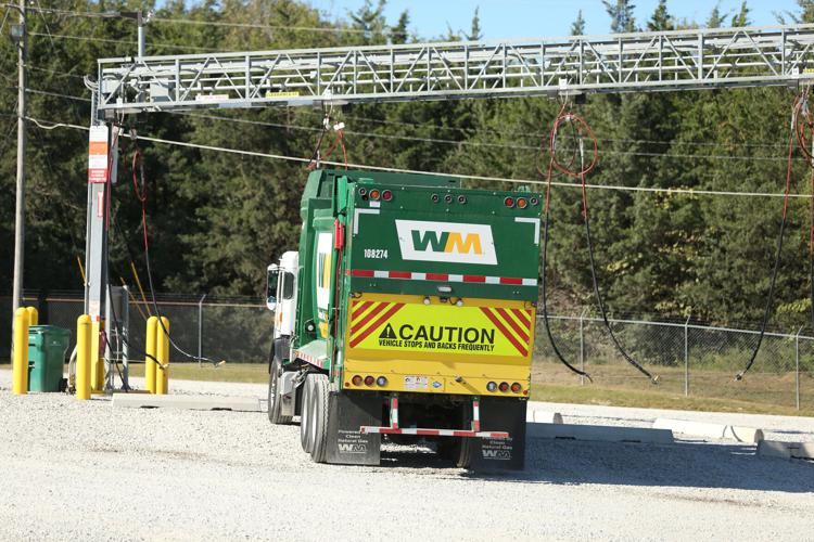 WM opens $10M compressed natural gas facility for its fleet of trucks ...