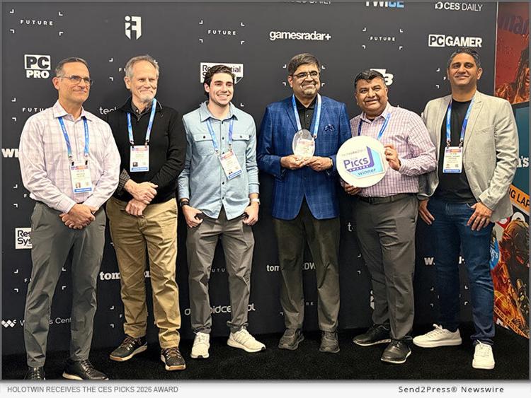 HoloTwin Named TechRadar Pro CES Picks Award 2026 Winner for Enterprise ...