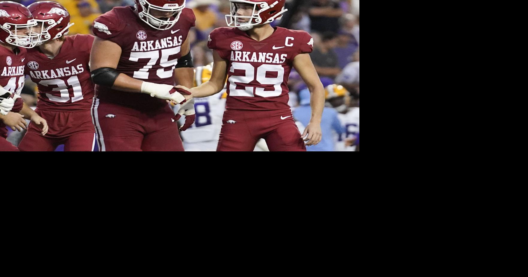 Former Arkansas offensive lineman Patrick Kutas commits to Ole Miss ...