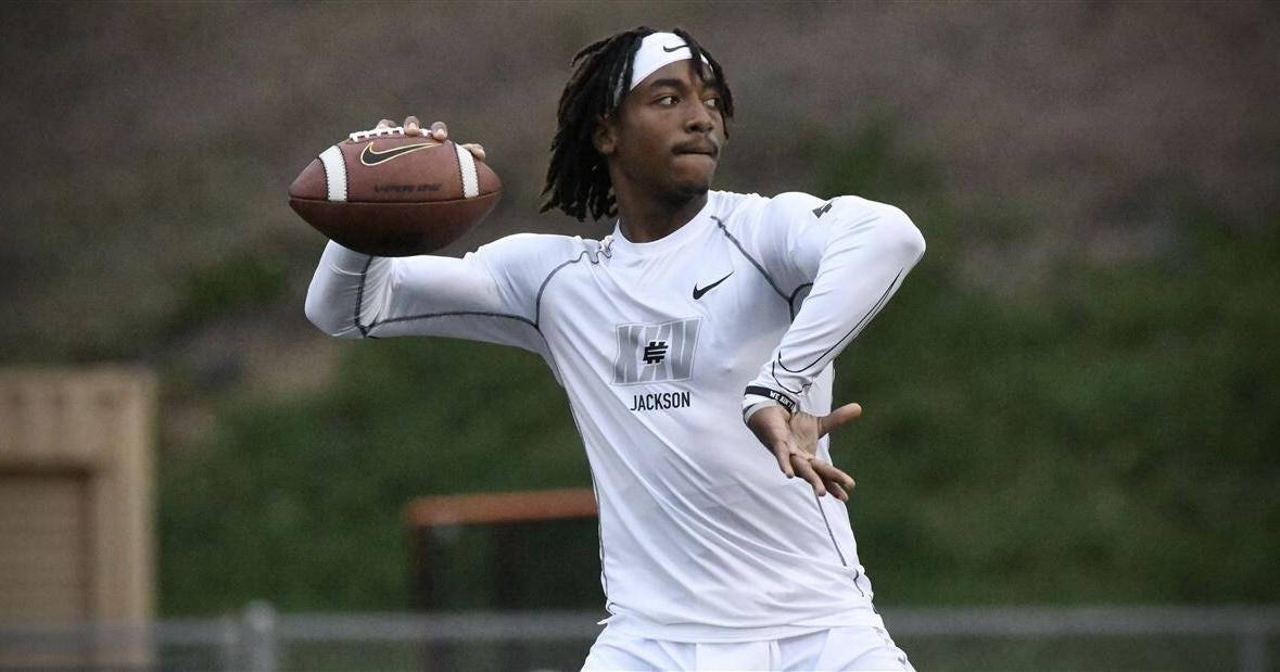 Four-star 2024 quarterback Trever Jackson commits to Ole Miss | Ole ...