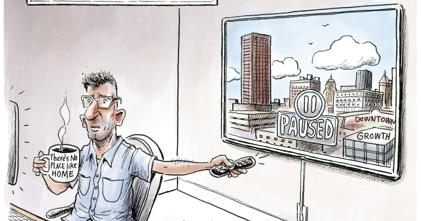 remote worker cartoon | Editorial Cartoons | djournal.com