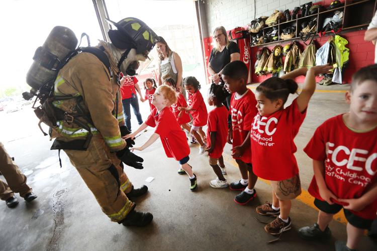 ECEC students tour fire department | | djournal.com